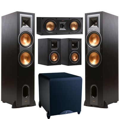 BuyDig.com - Klipsch R-28F Dual 8-inch Floorstanding Speaker (Pair ...