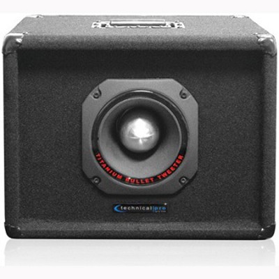 BuyDig.com - Technical Pro TWBT1 - Carpeted Professional Bullet Tweeter Box